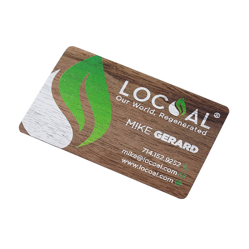 wooden id card - HYDCARD